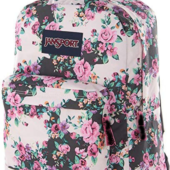 Jansport | Bags | New Jansport Superbreak Floral Flower Backpack | Poshmark